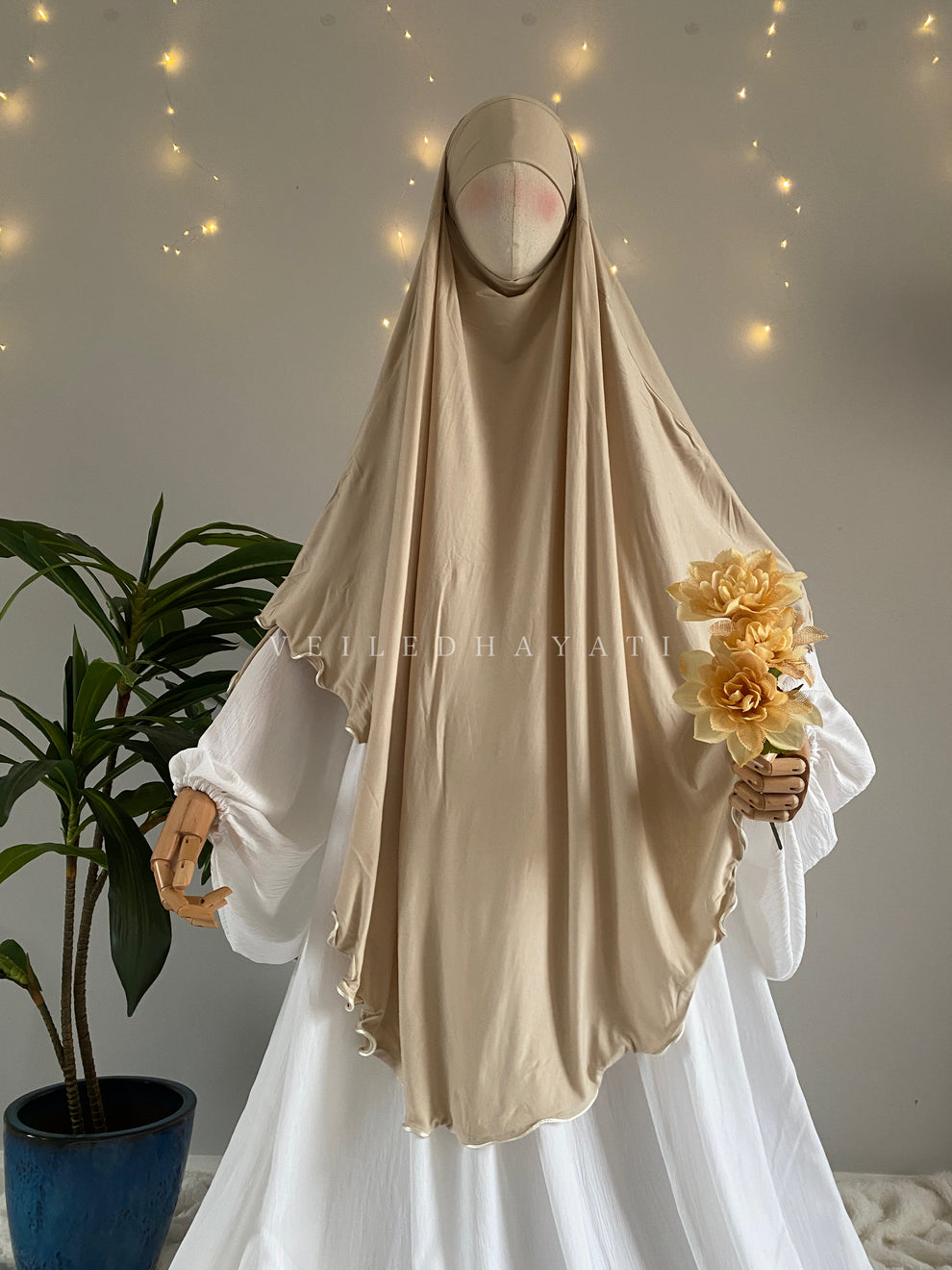 Vanilla Cashmere | Bambi Khimar ♡ – Veiled Hayati