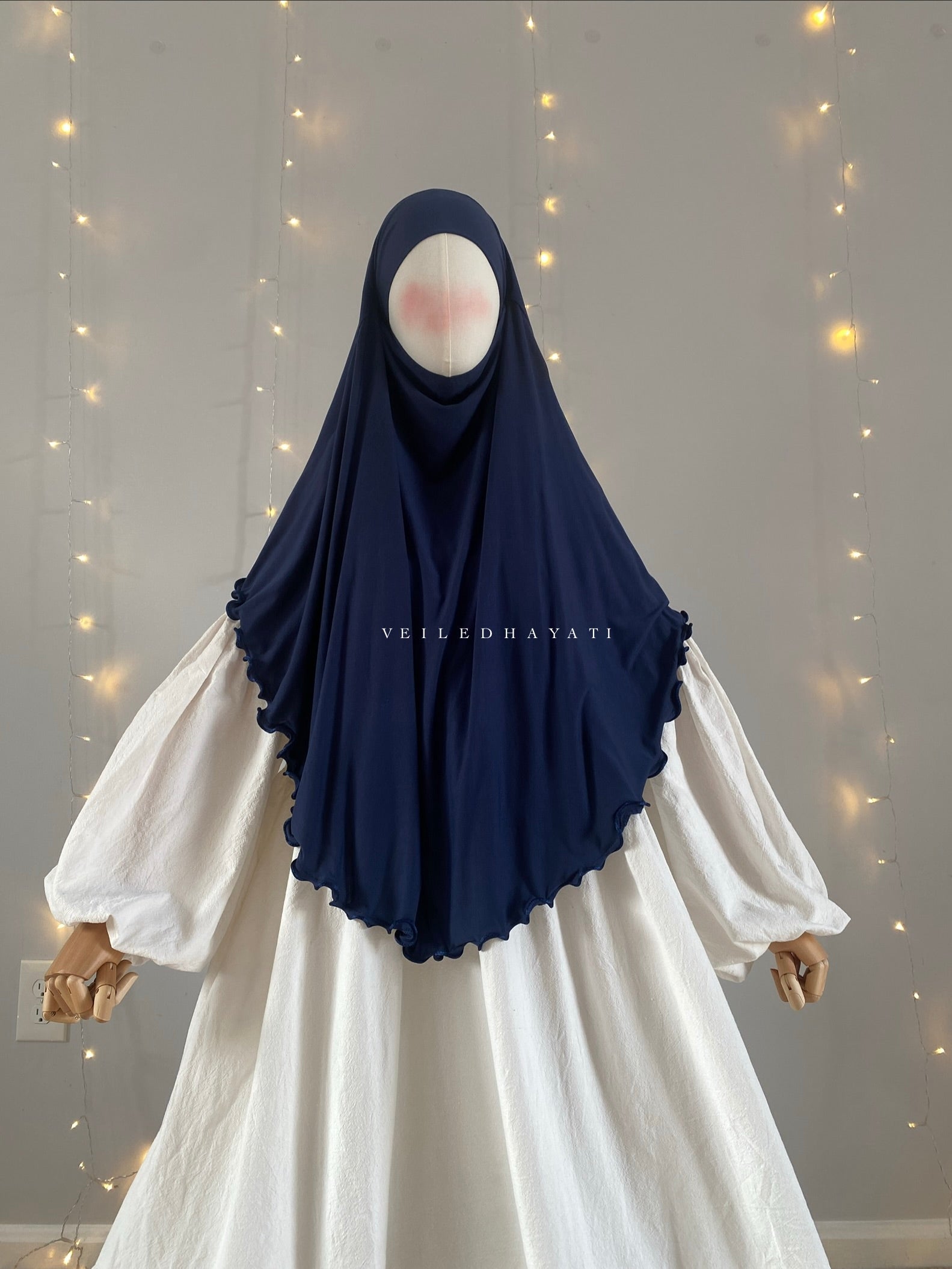 Moonlit Lace | MINI Bambi Khimar ♡ – Veiled Hayati